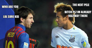 Neymar and Messi memes | quickmeme
