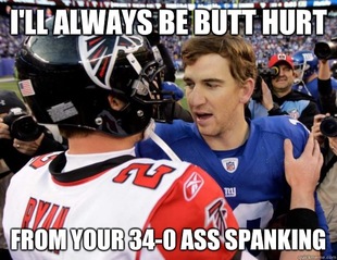 Eli Manning is better than Matt Ryan memes | quickmeme